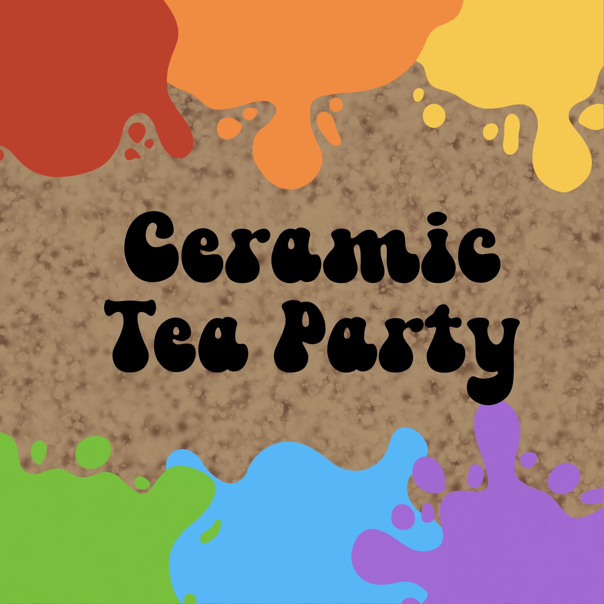 Ceramic Tea Party – Clay & Canvas
